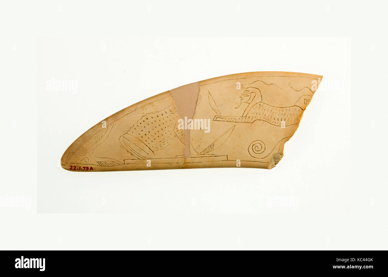 Magic Wand fragment, Middle Kingdom, Dynasty 12, late–early 13, ca ...