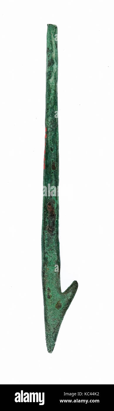 Harpoon point, New Kingdom, Ramesside, Dynasty 19–20, ca. 1295–1070 B.C ...