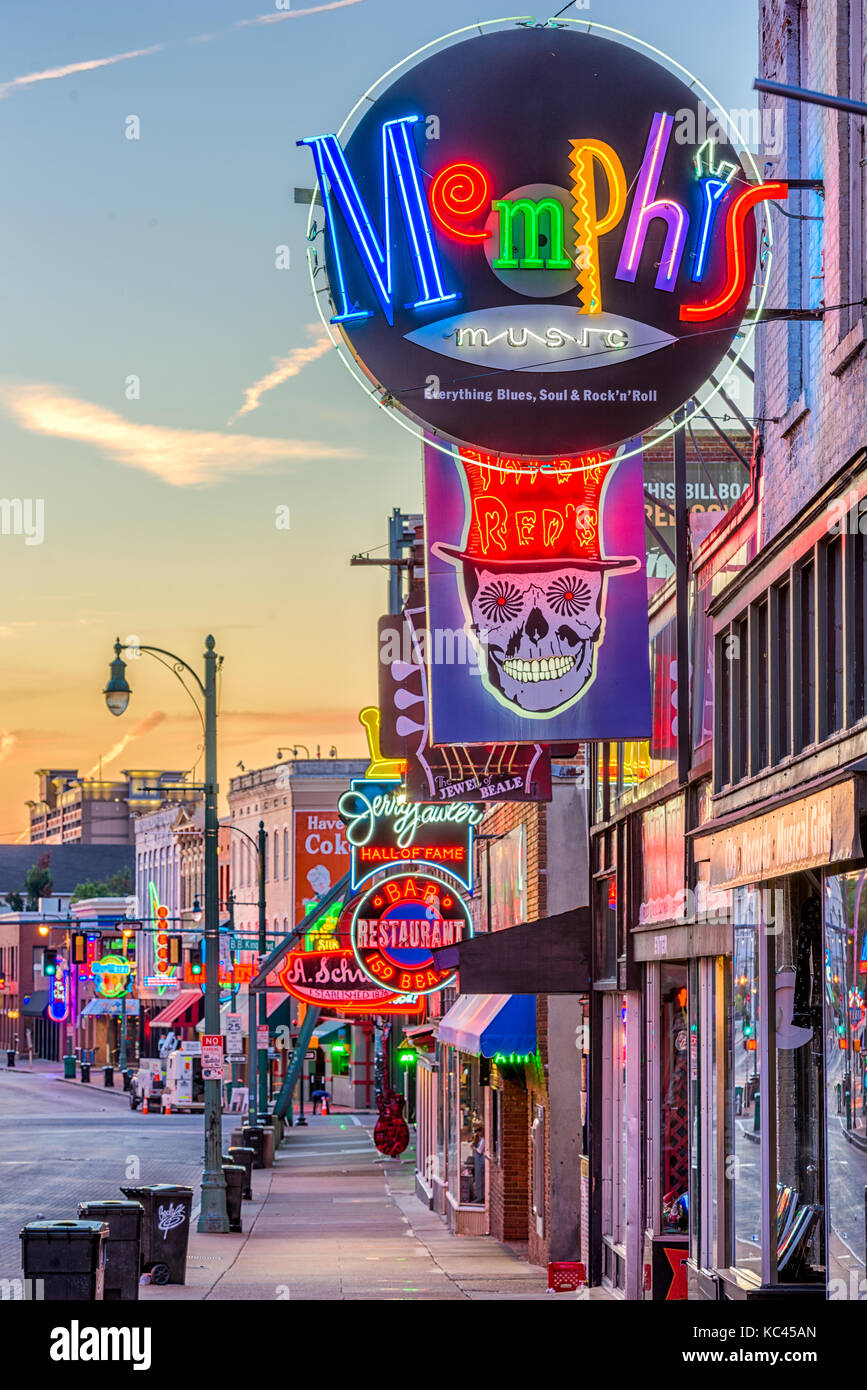Beale street hi-res stock photography and images - Alamy