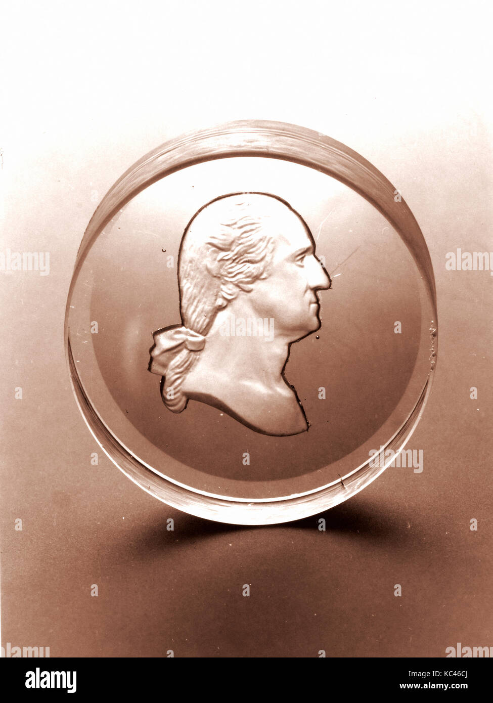 Paperweight, Probably James Gillinder and Sons, ca. 1876 Stock Photo ...