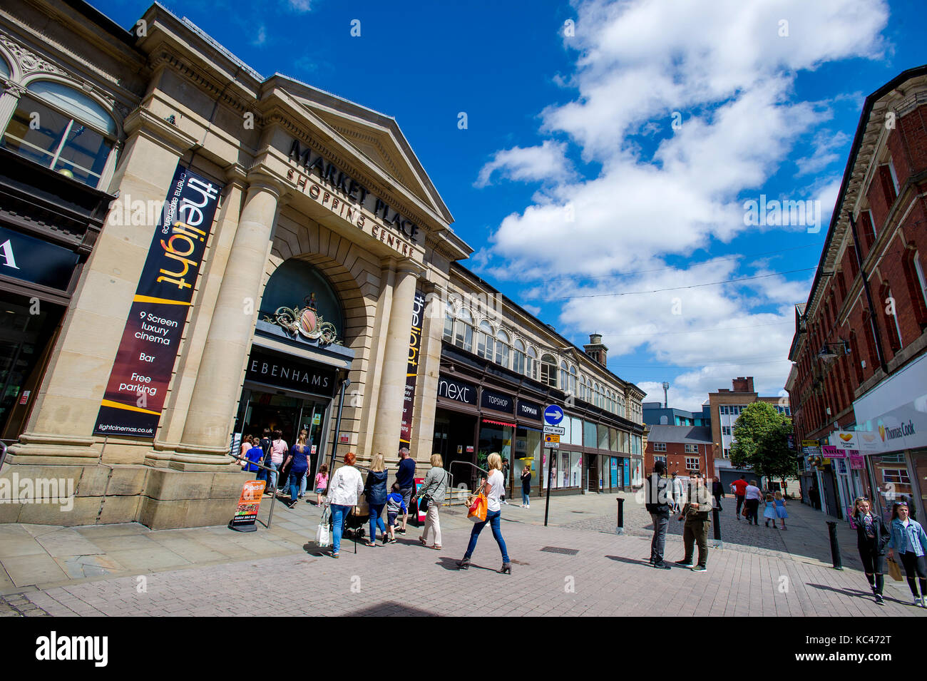Bolton market place shopping centre hi-res stock photography and images ...