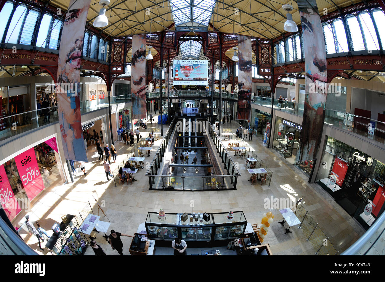 Bolton market place shopping centre hi-res stock photography and images ...
