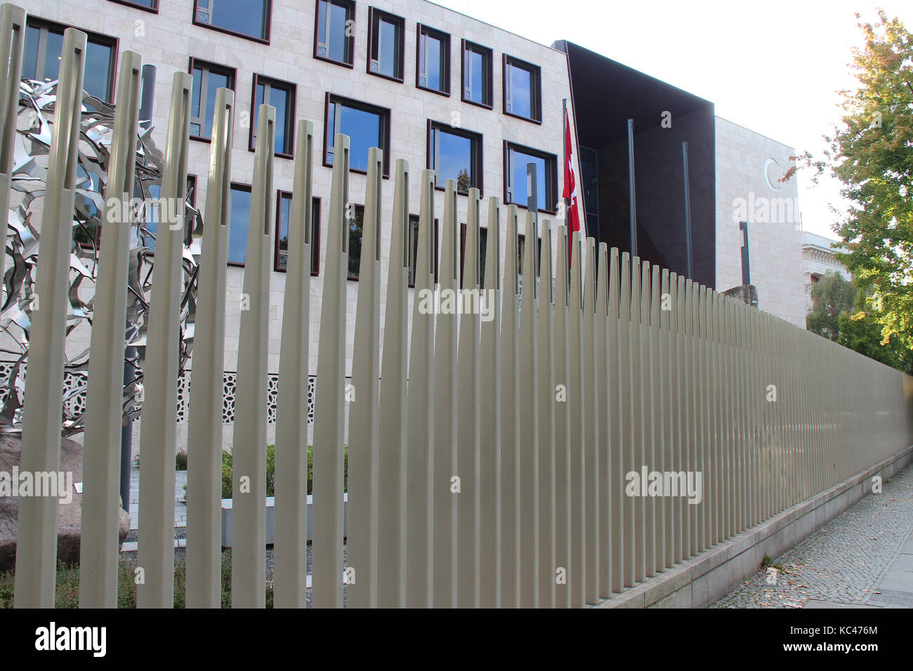 The Turkish embassy in Berlin (Germany Stock Photo - Alamy