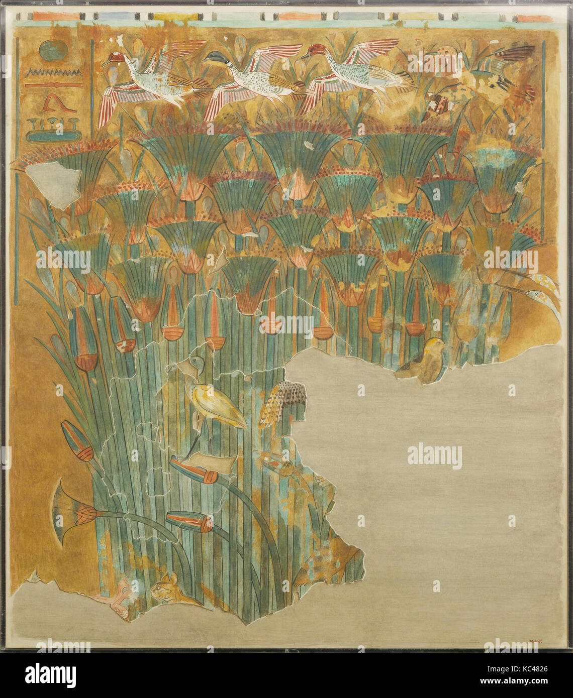 Papyrus Marsh, New Kingdom, Dynasty 18, ca. 1427–1400 B.C., Original ...