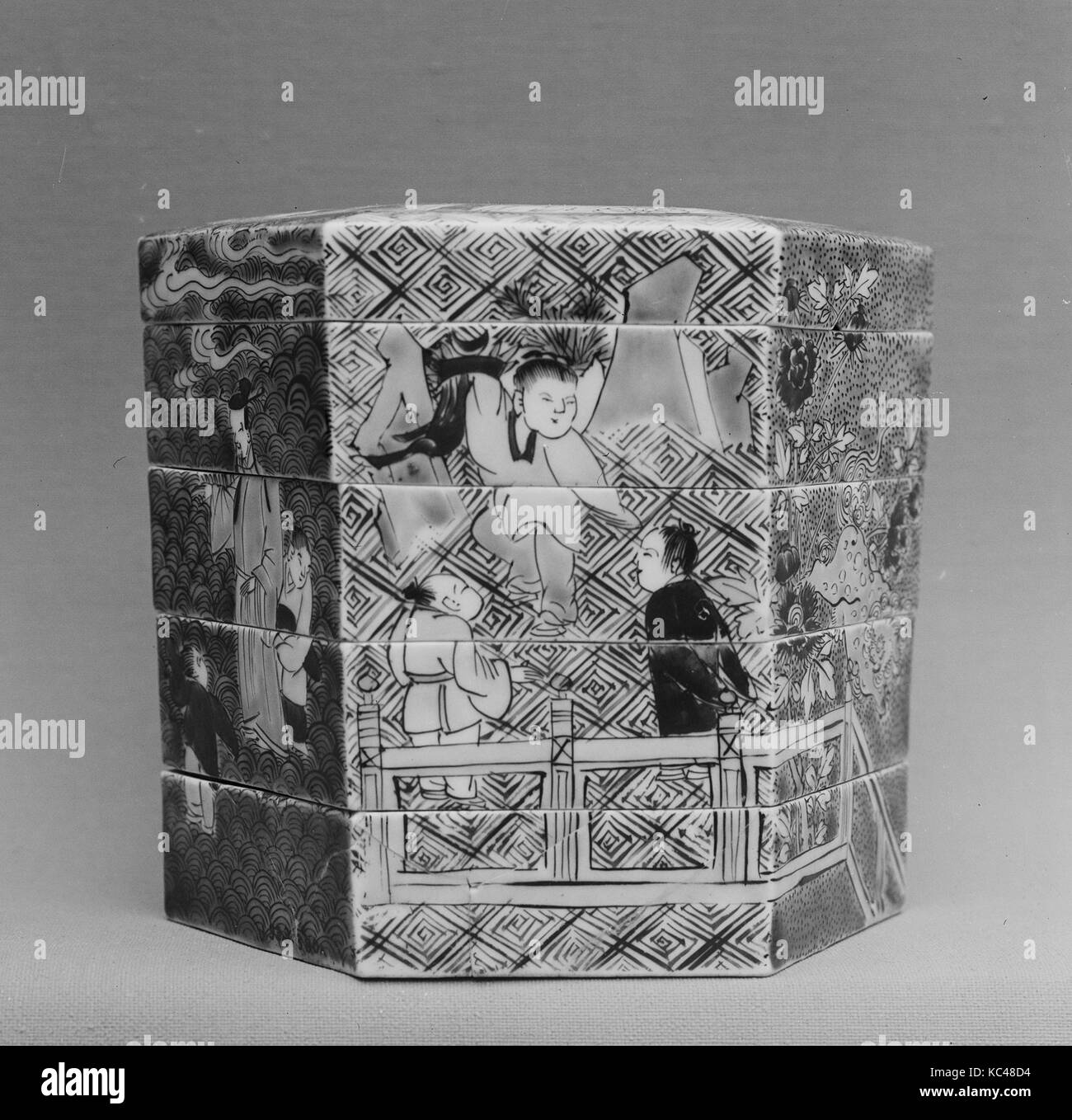 Box in Five Compartments, Edo period (1615–1868), 1730, Japan ...