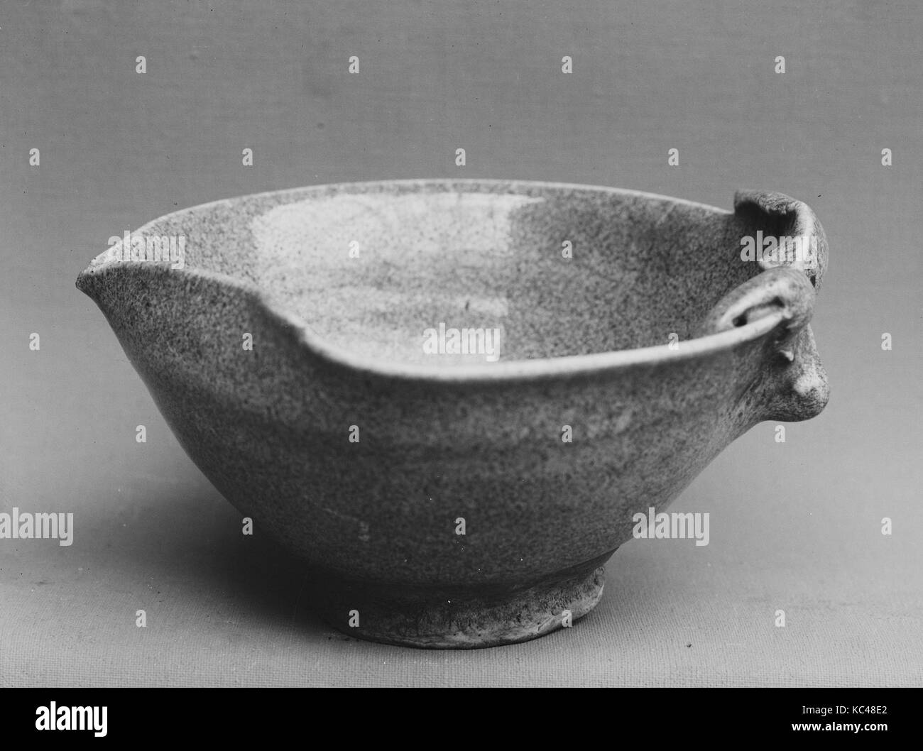 Cup, Edo period (1615–1868), 1750, Japan, Clay covered with a mottled ...