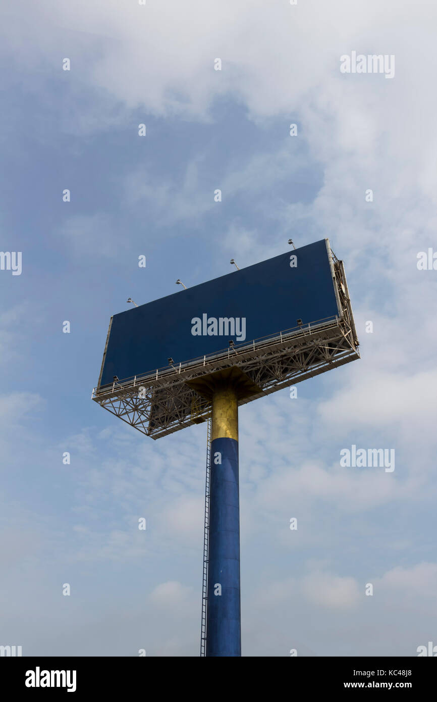 A Big Bill Board beside a street Stock Photo - Alamy