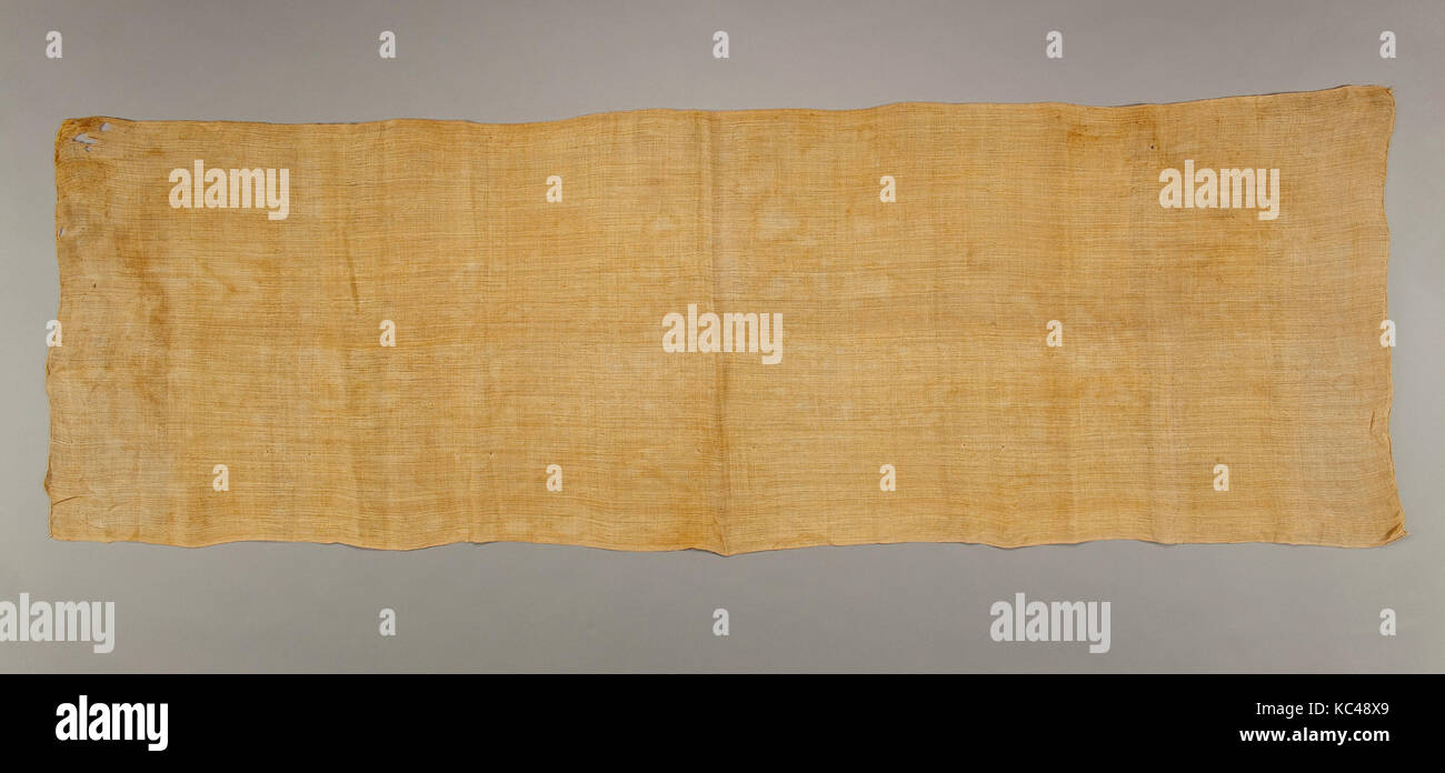 Kilt or Sash, New Kingdom, Dynasty 18, ca. 1479–1458 B.C., From Egypt ...