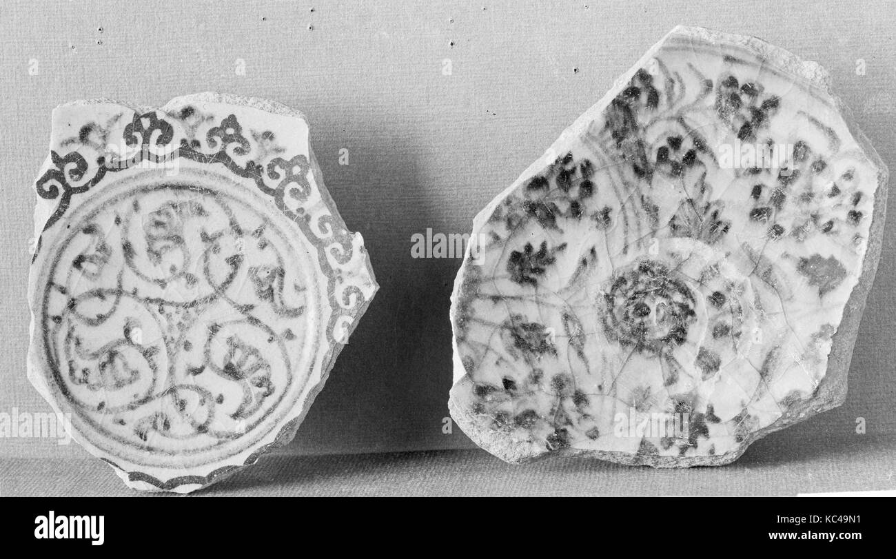 Fragment of a Bowl, 14th–15th century, Attributed to Egypt, Stonepaste ...