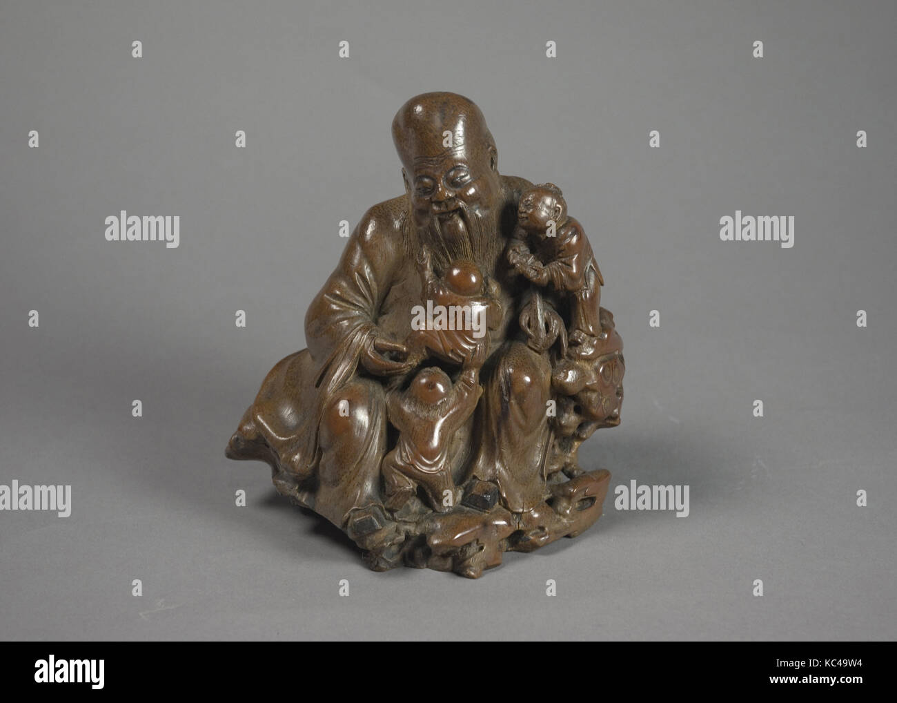 Shoulao, the God of Longevity, with Children, 18th–19th century Stock ...