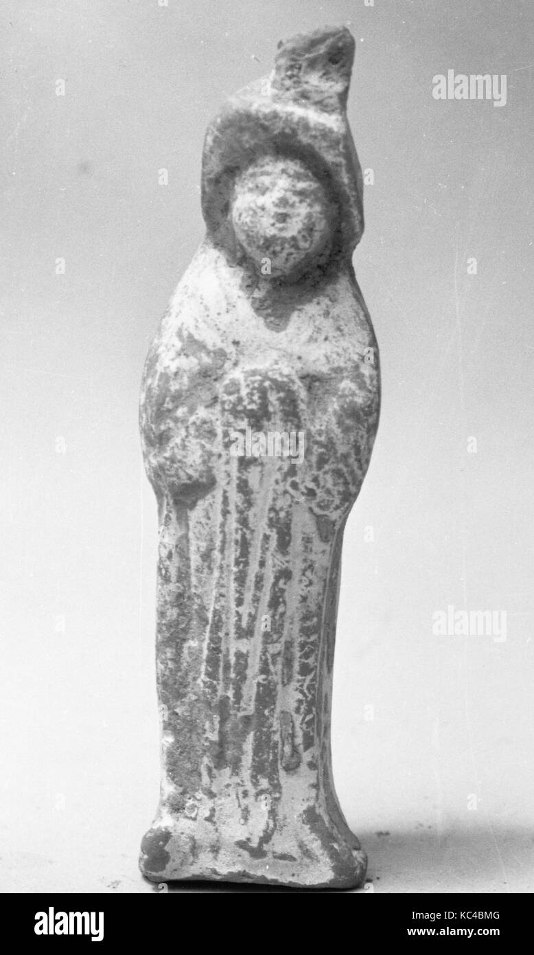Figure of a Standing Lady, Tang dynasty (618–907), China, Unglazed ...