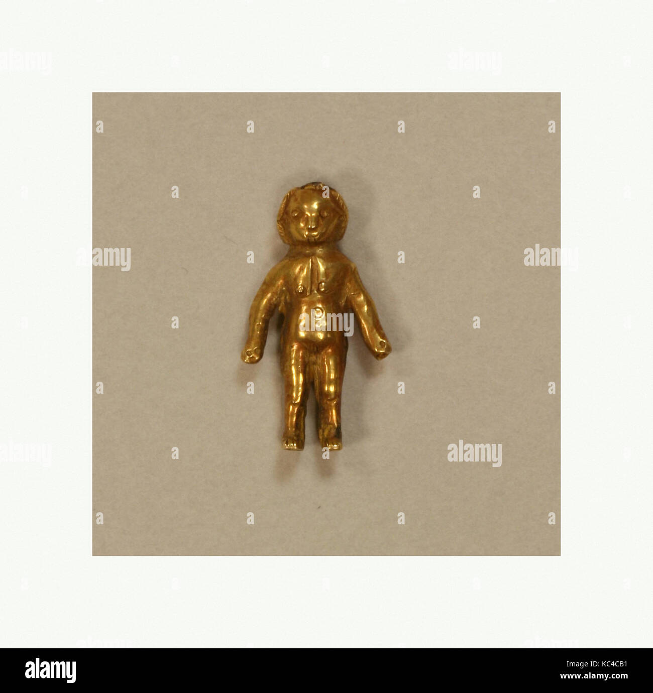 Female figure, 16th–18th century, Peru, Colonial (?), Gold, Overall: 15 ...