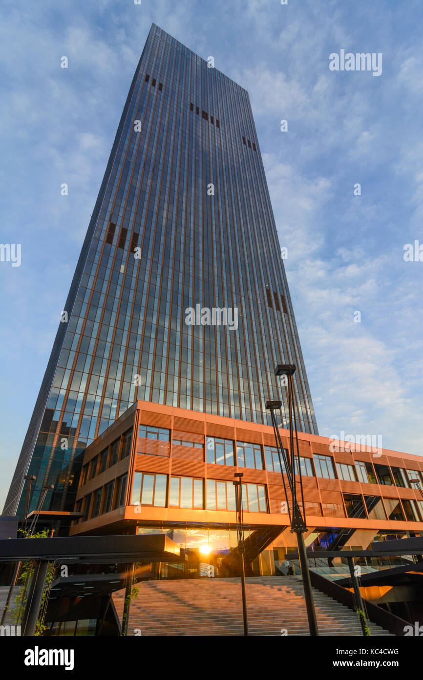 DC Tower 1, Wien, Vienna, 22. Donaustadt, Wien, Austria Stock Photo - Alamy