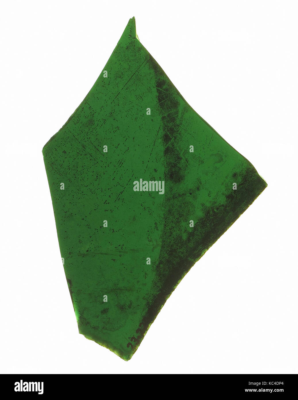 Glass Fragment, 16th century, British, Pot metal glass, Overall: 1 15/ ...