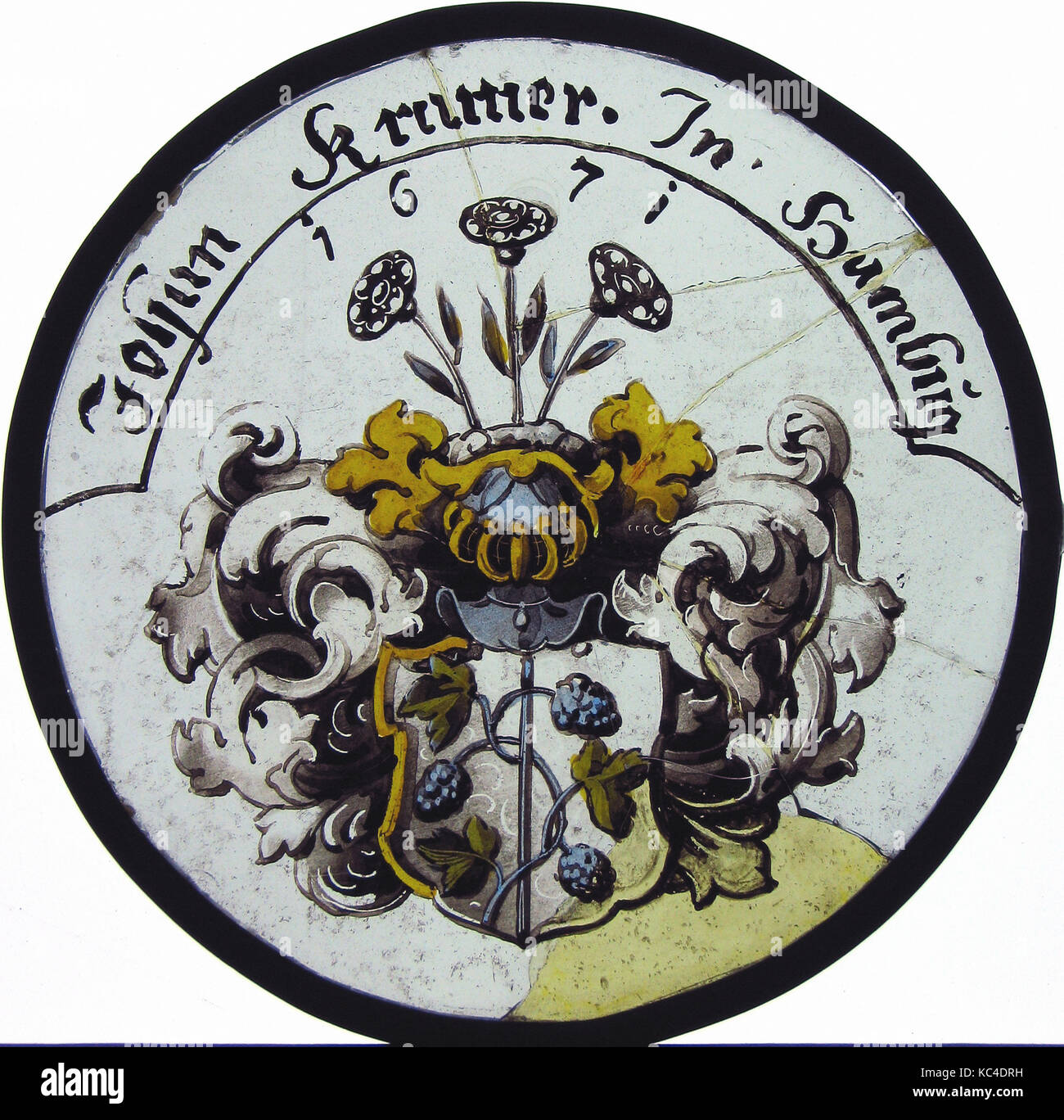 Stained glass roundel hi-res stock photography and images - Alamy