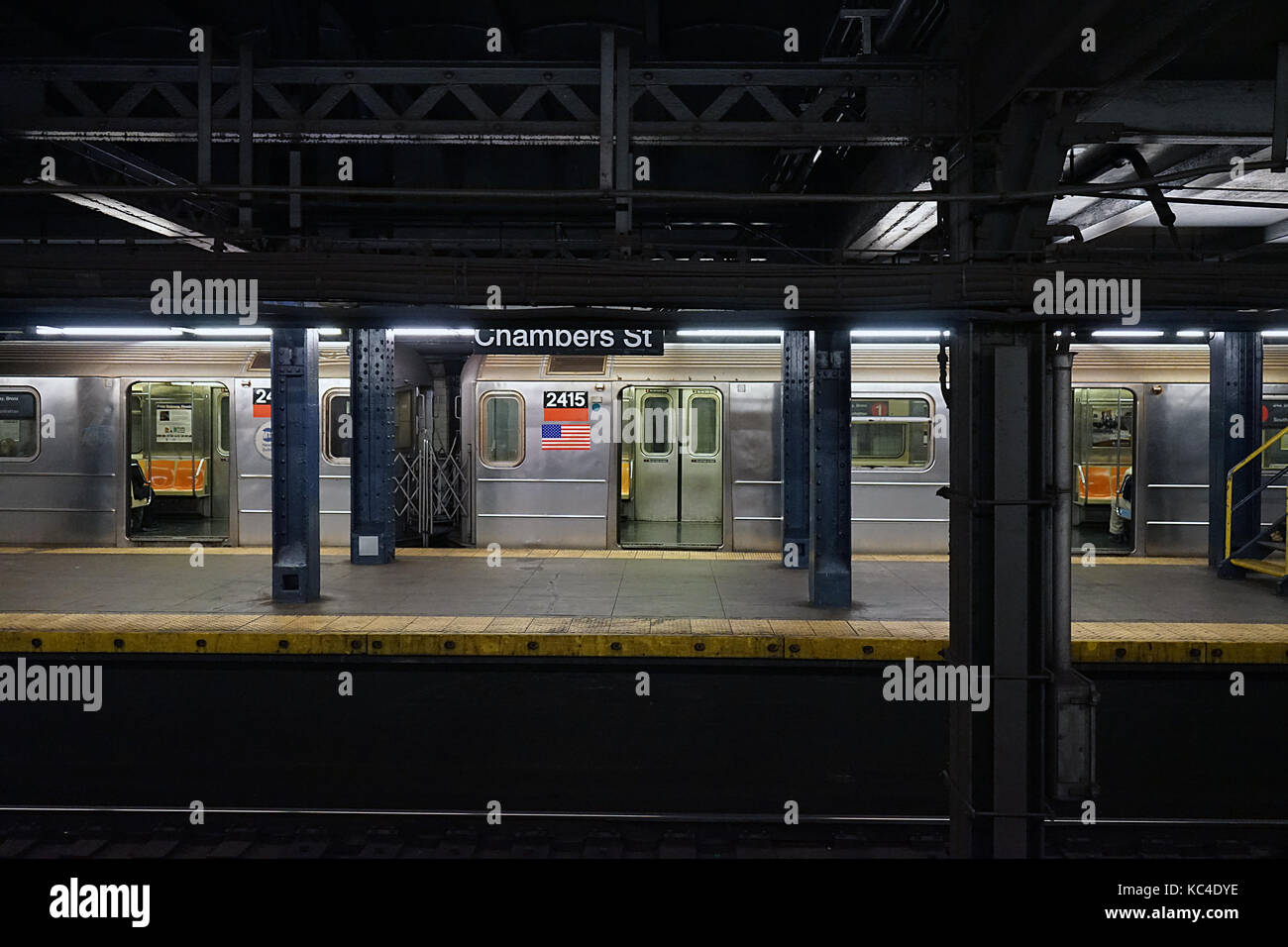 Manhattan nyc train line hi-res stock photography and images - Alamy