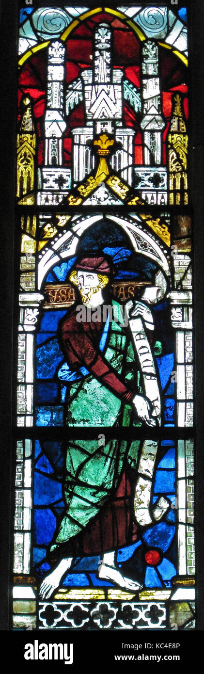 Prophet isaiah stained glass hi-res stock photography and images - Alamy