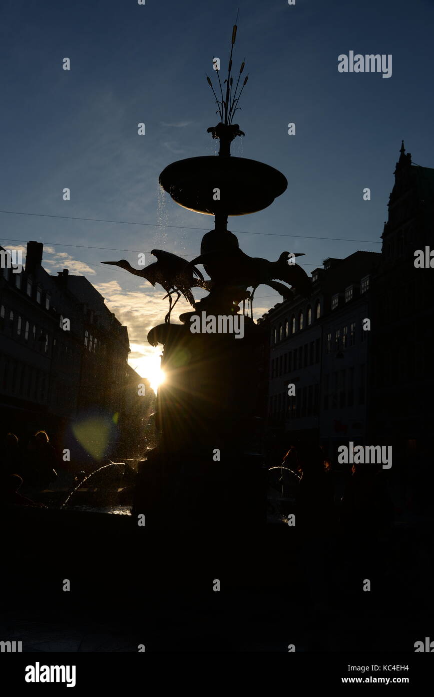 The Stork Spring Water Fountain (Storkespringvandets) is a a popular ...