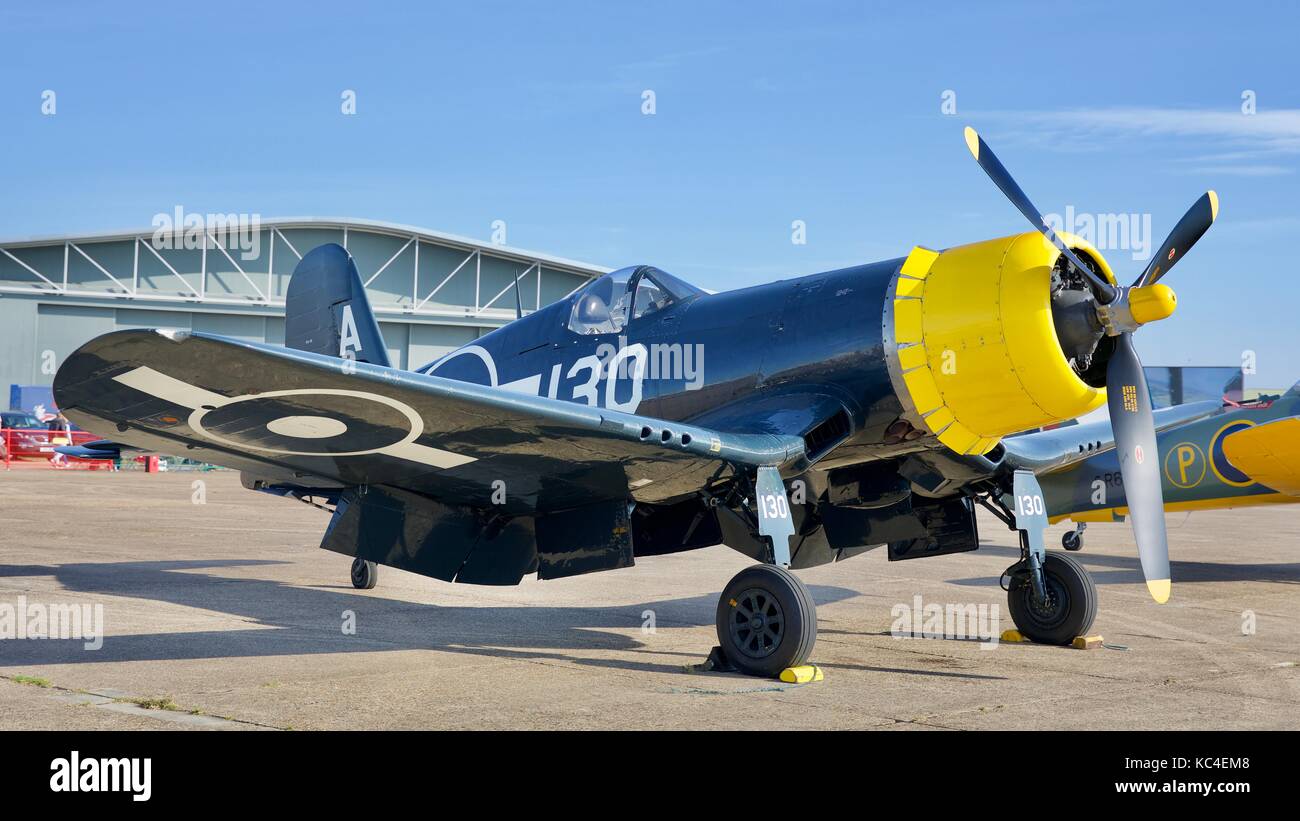 Original example of a Goodyear FG-1D Corsair on static display at the ...