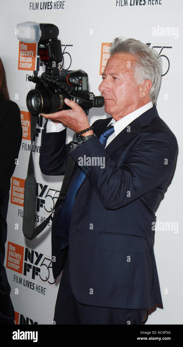 New York, NY, USA. 01st Oct, 2017. Dustin Hoffman attend 55th New York ...