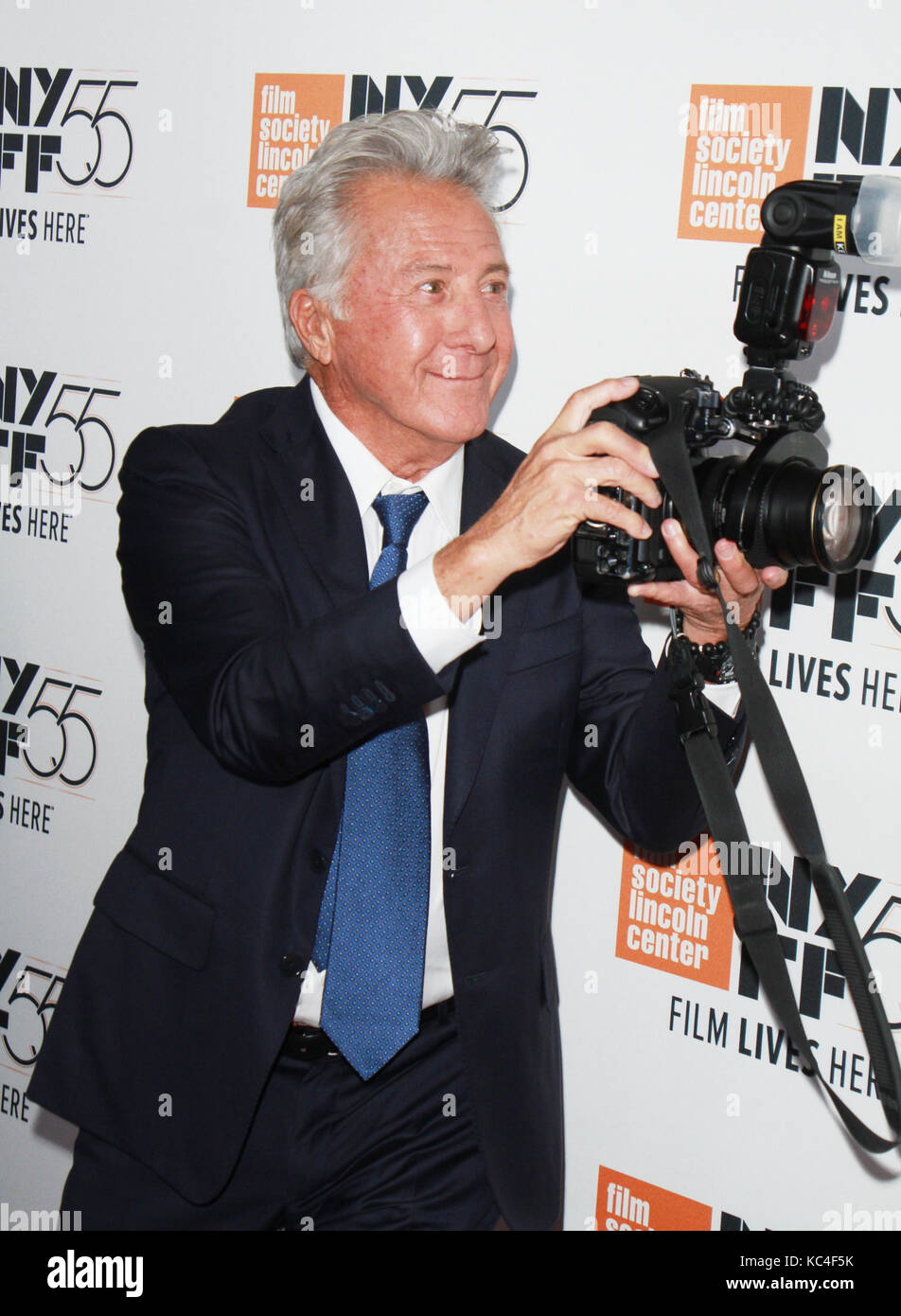 New York, NY, USA. 01st Oct, 2017. Dustin Hoffman attend 55th New York ...