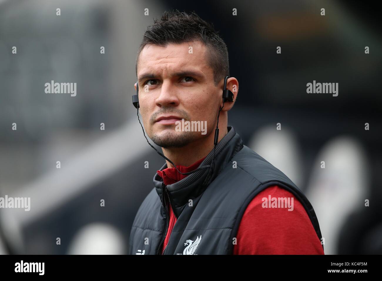 DEJAN LOVREN LIVERPOOL FC LIVERPOOL FC ST JAMES PARK NEWCASTLE ENGLAND ...