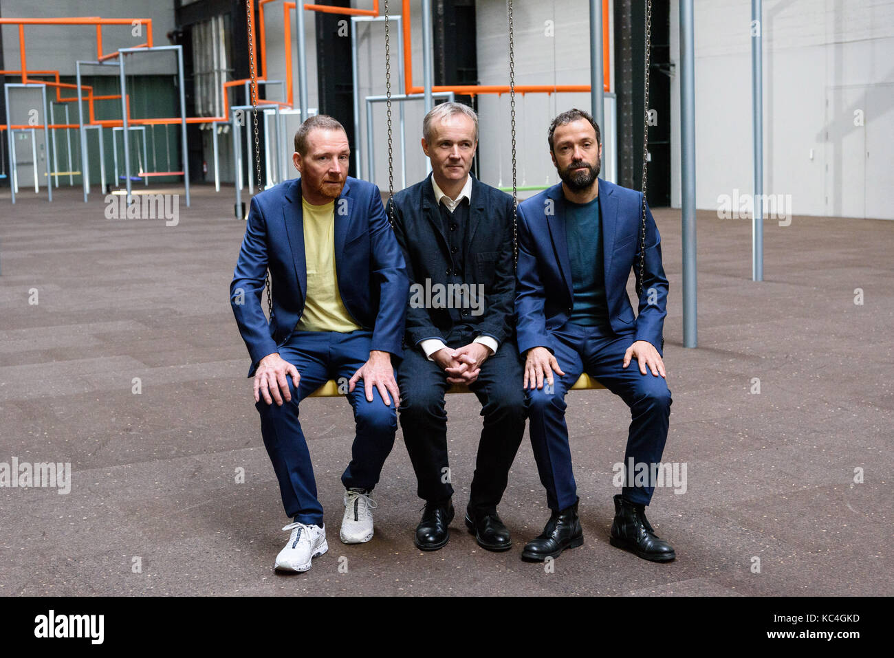 London, UK. 2nd Oct, 2017. JAKOB FENGER, RASMUS NIELSEN and ...