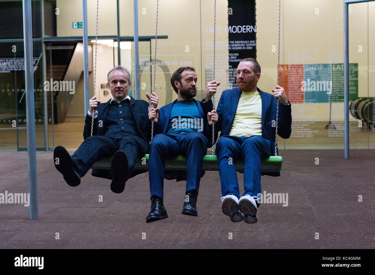 London, UK. 2nd Oct, 2017. JAKOB FENGER, RASMUS NIELSEN and ...