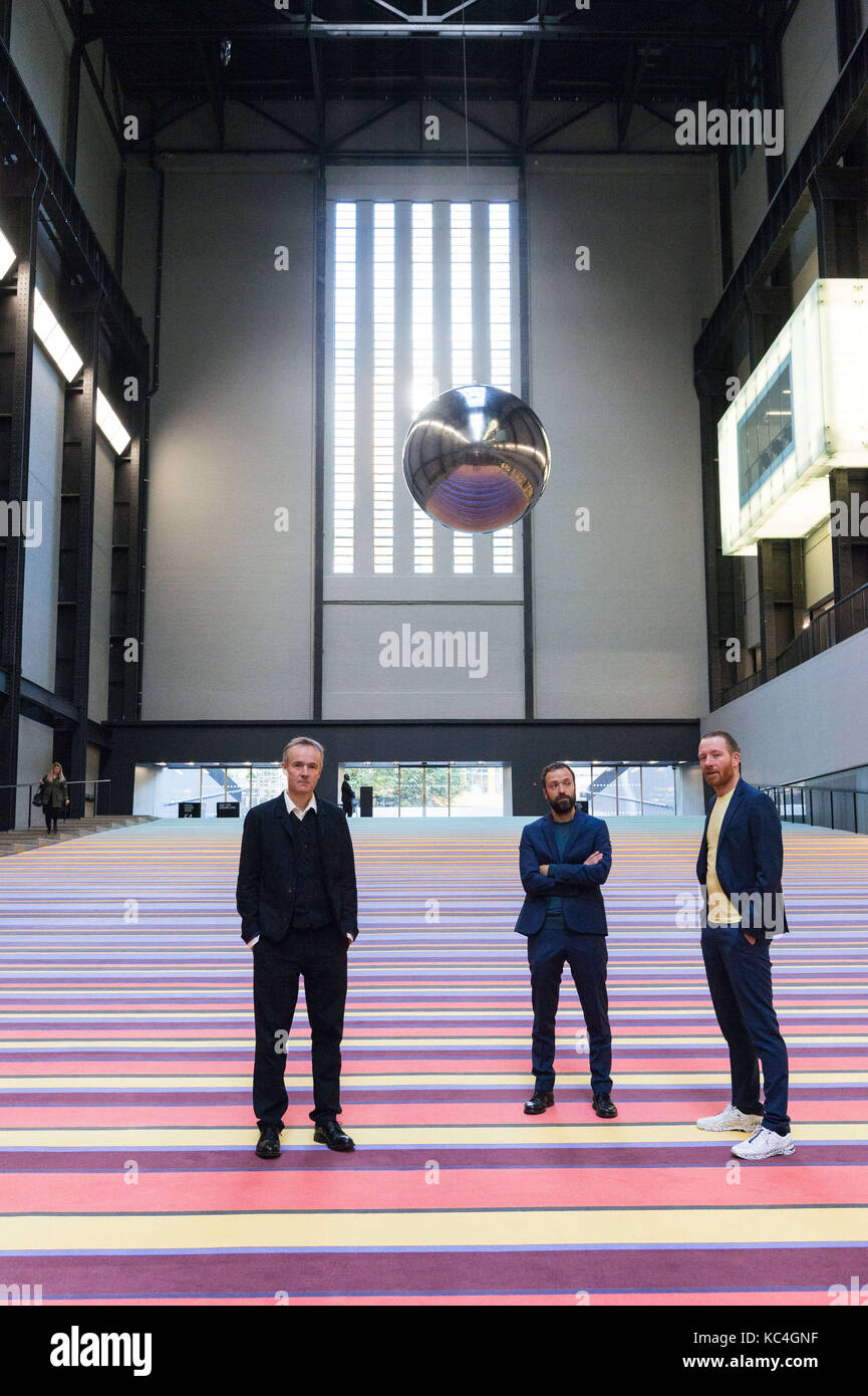 London, UK. 2nd Oct, 2017. JAKOB FENGER, RASMUS NIELSEN and ...