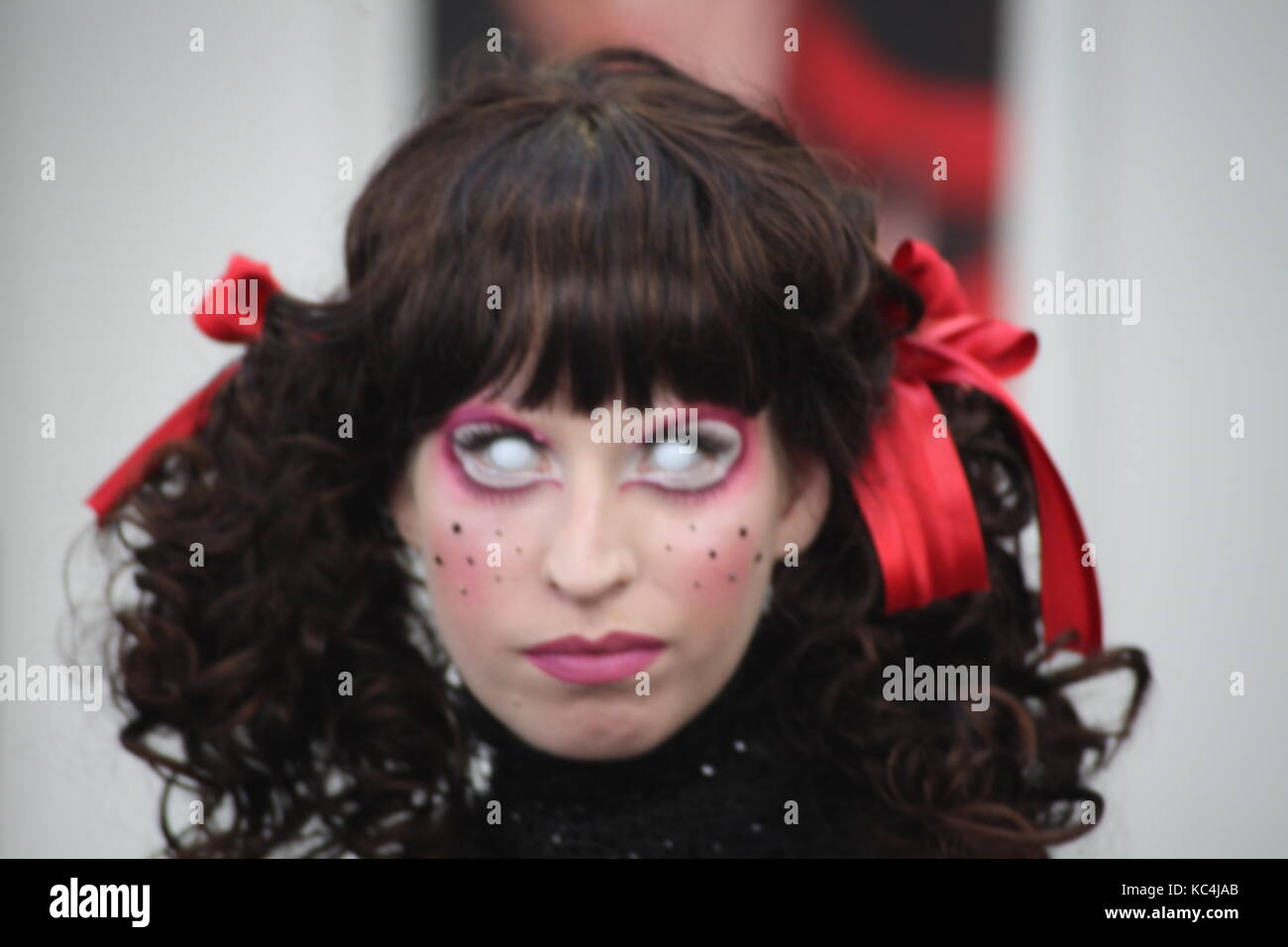 London, UK. 2nd Oct, 2017. Nailympia and Games of Lashes competitions ...