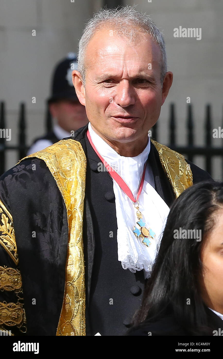 Westminster Abbey. London, UK. 2nd Oct, 2017. David Lidington, Lord ...
