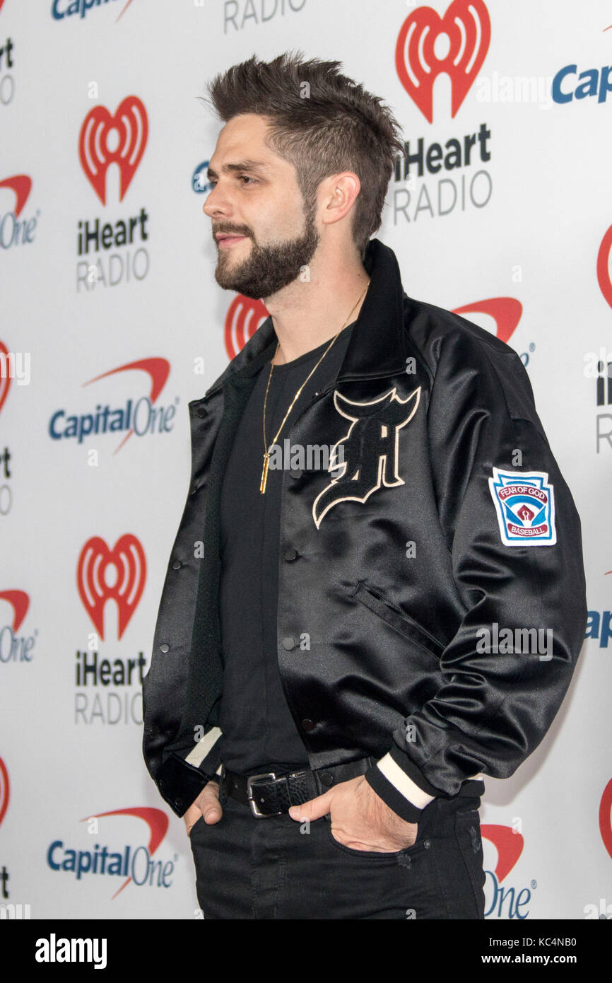 Las Vegas, Nevada, USA. 23rd Sep, 2017. THOMAS RHETT on the red carpet ...