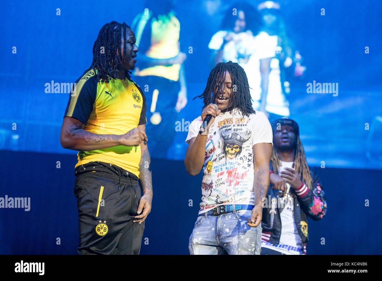 Chicago, Illinois, USA. 29th Sep, 2017. Rapper RICO RECKLEZZ (TYRONE ...