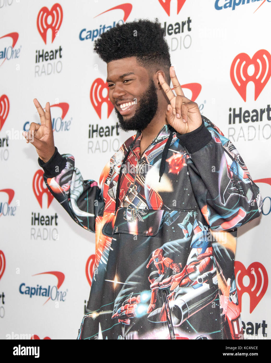 Las Vegas, Nevada, USA. 23rd Sep, 2017. KHALID (KHALID ROBINSON) on the ...