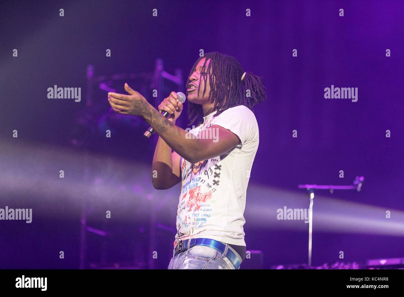 Chicago, Illinois, USA. 29th Sep, 2017. Rapper RICO RECKLEZZ (TYRONE ...