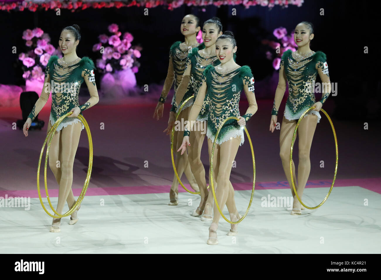 Tokyo, Japan. 1st Oct, 2017. Fairy Japan POLA Rhythmic Gymnastics ...