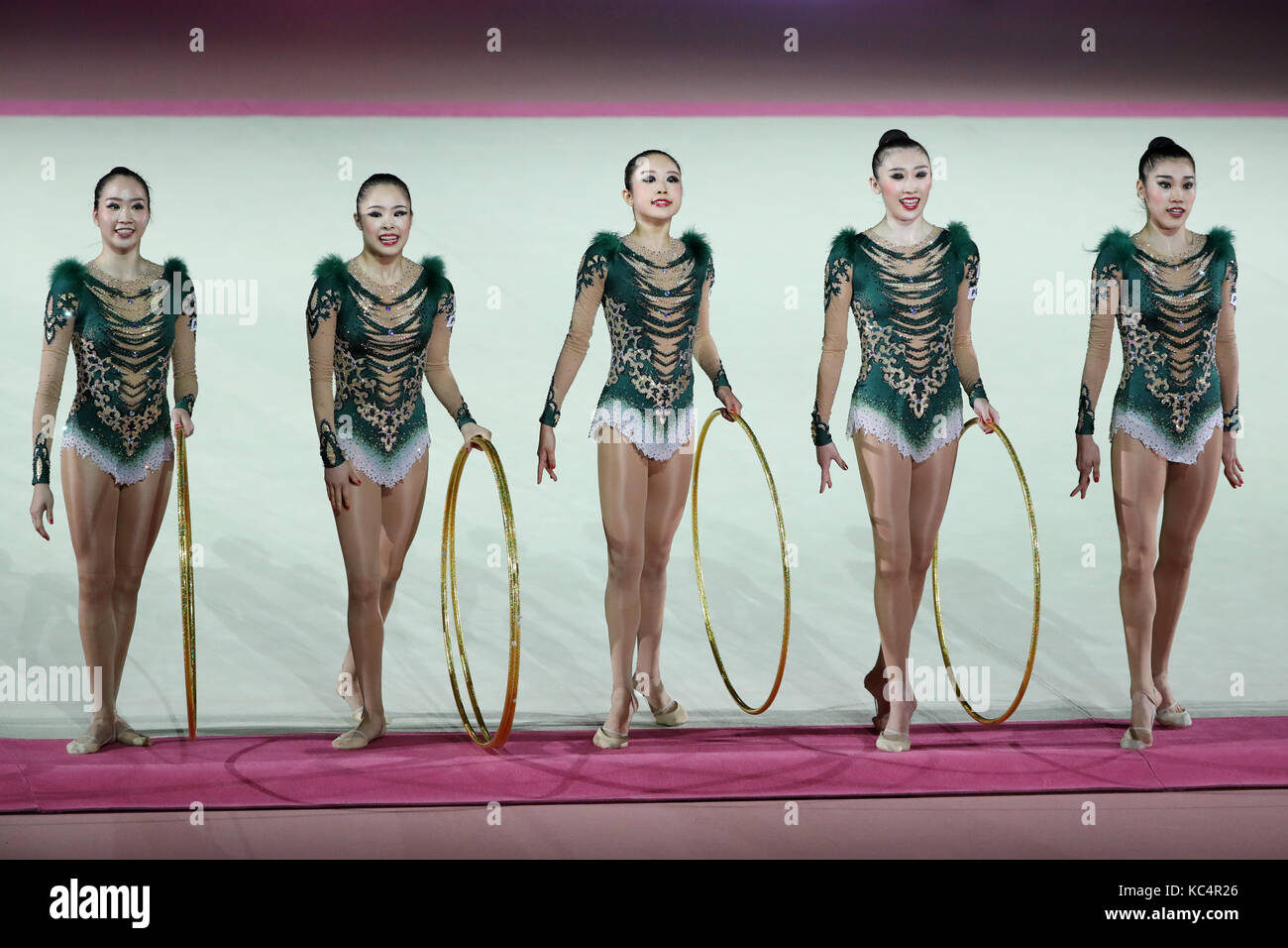 Tokyo, Japan. 1st Oct, 2017. Fairy Japan POLA Rhythmic Gymnastics ...