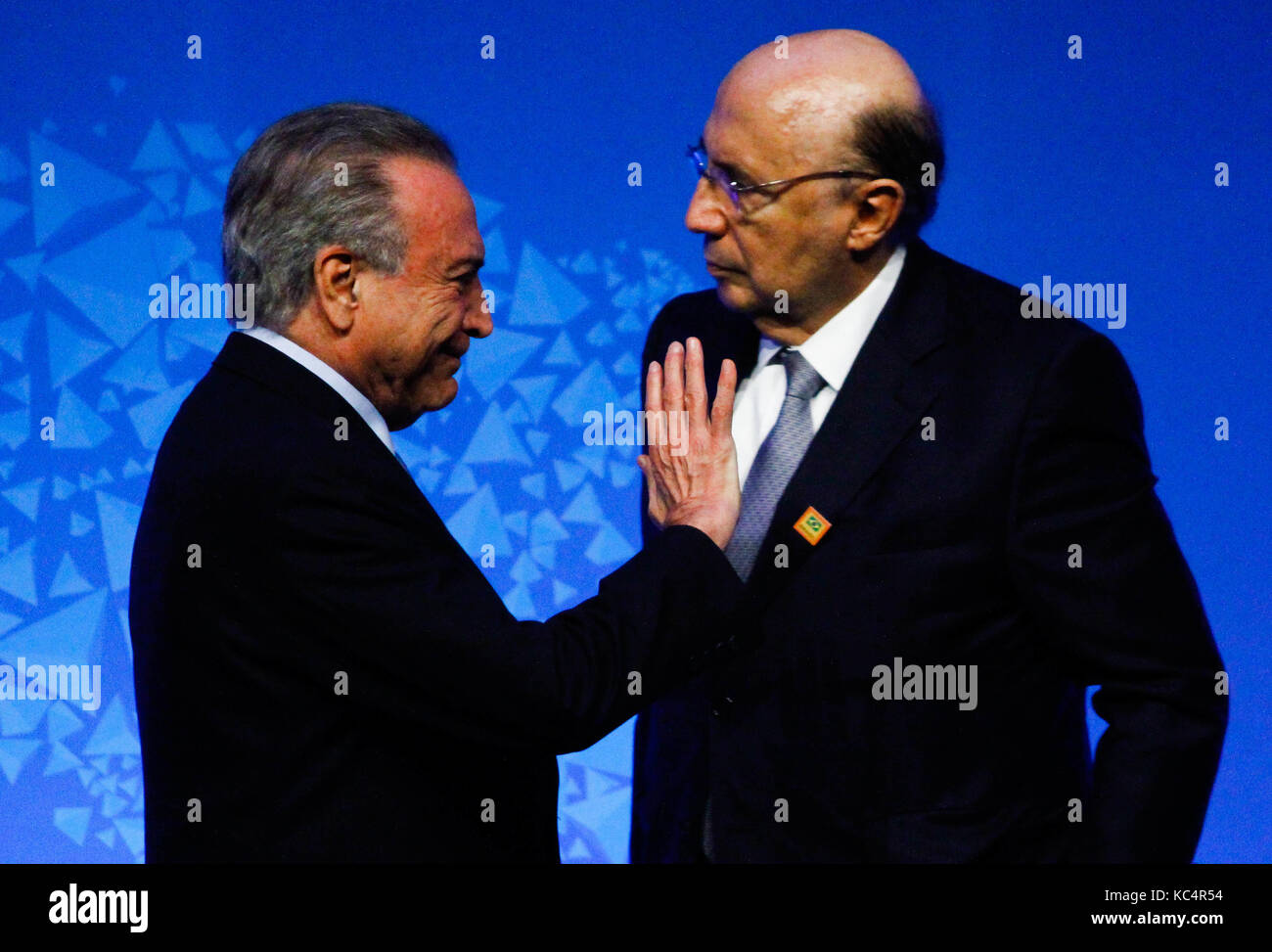 Sao Paulo, Brazil. 02nd Oct, 2017. The President of the Republic ...