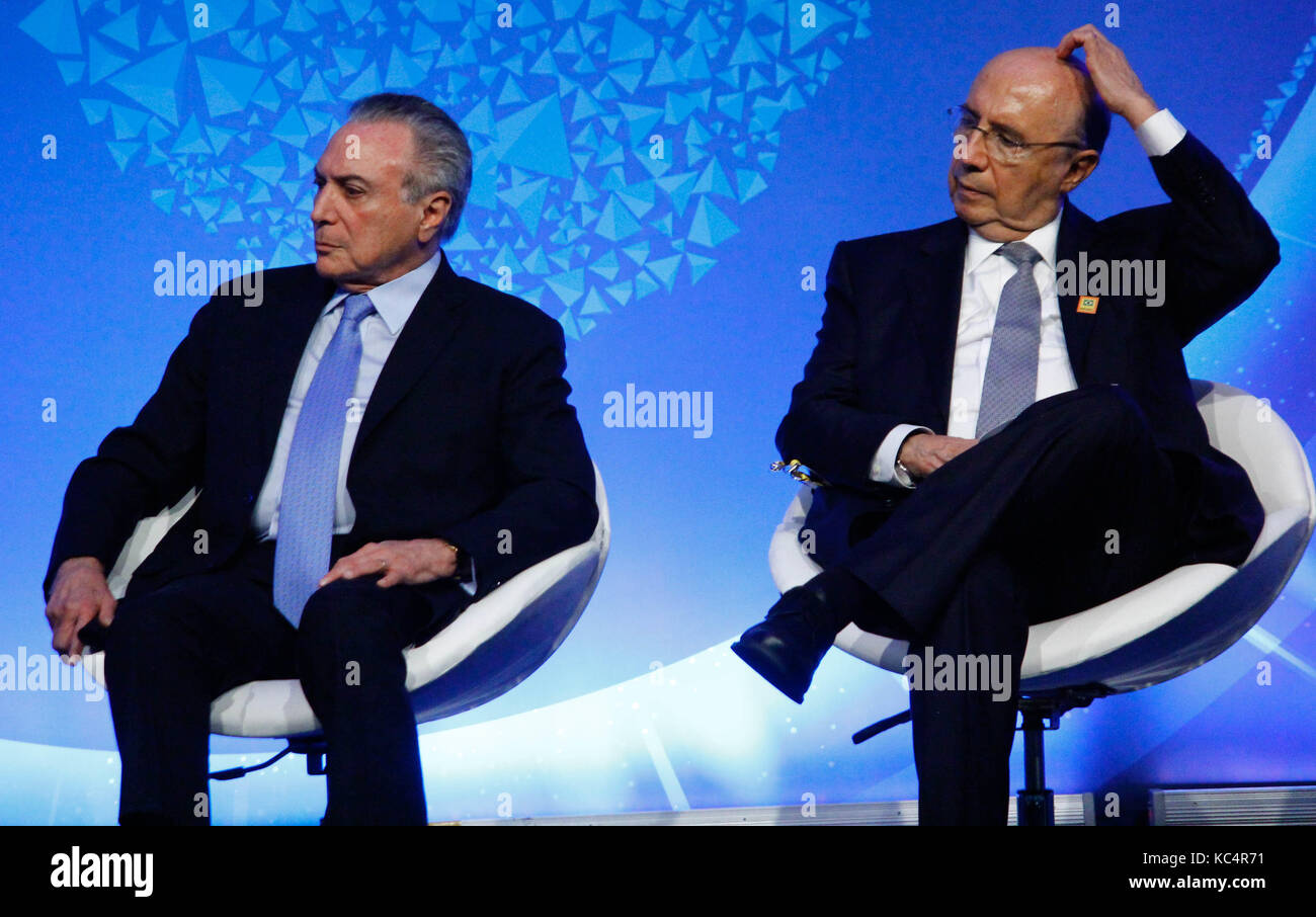 Sao Paulo, Brazil. 02nd Oct, 2017. The President of the Republic ...