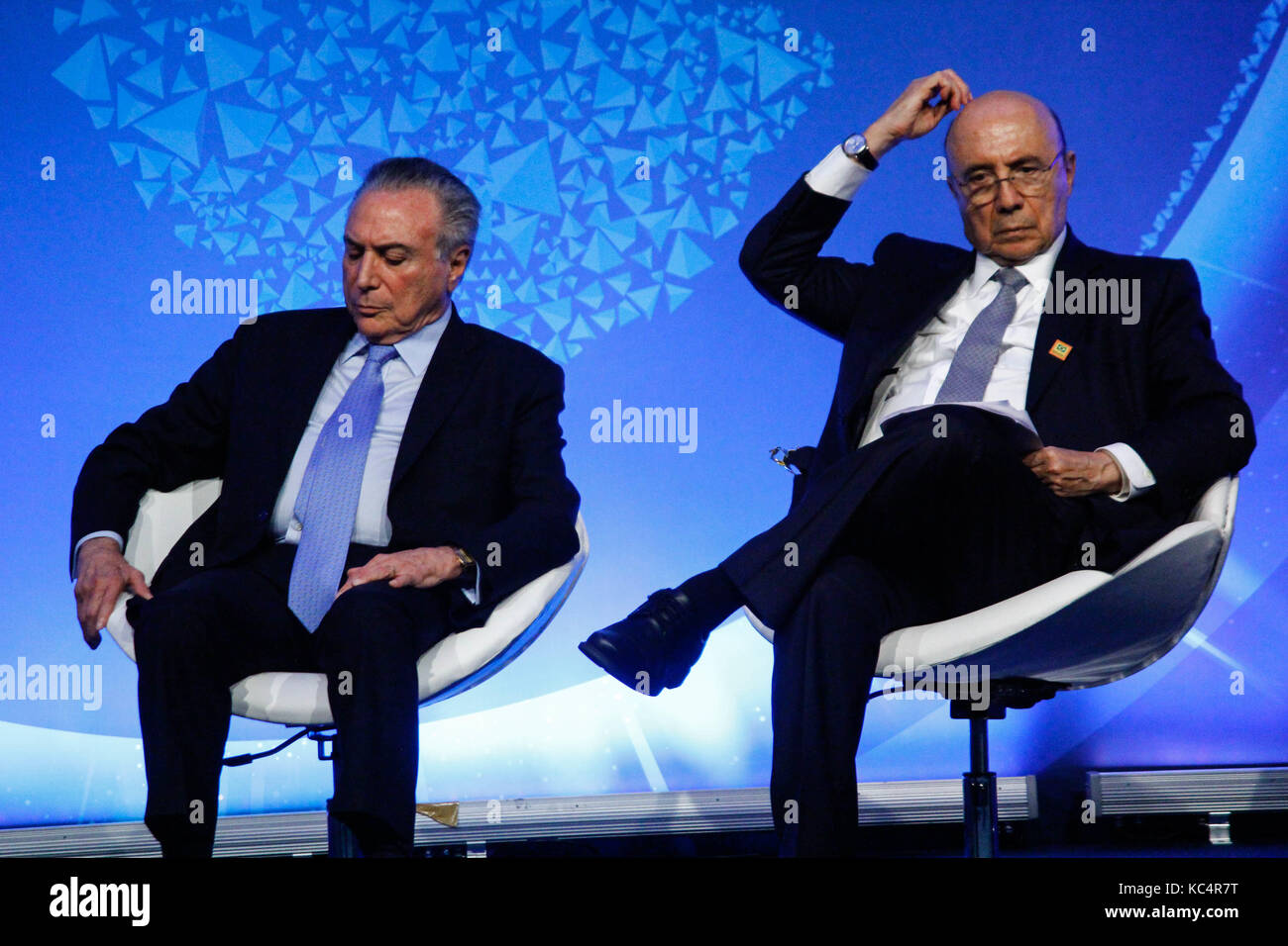 Sao Paulo, Brazil. 02nd Oct, 2017. The President of the Republic ...