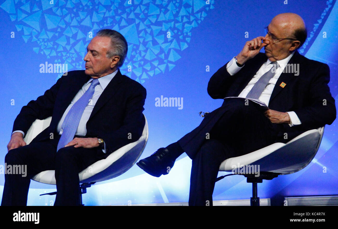 Sao Paulo, Brazil. 02nd Oct, 2017. The President of the Republic ...