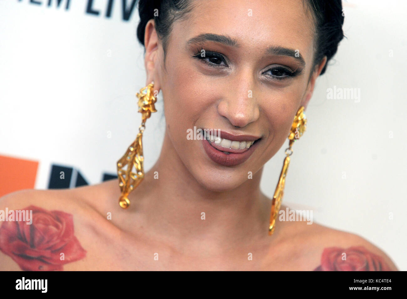 Mela Murder attends 'The Florida Project' premiere during the 55th New ...