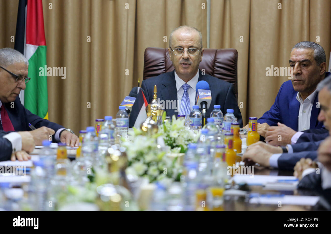 Gaza City, Gaza Strip, Palestinian Territory. 2nd Oct, 2017 ...