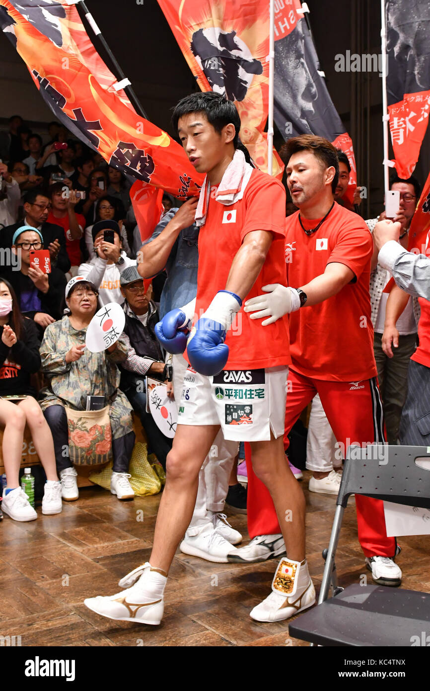 Tokyo, Japan. 2nd Oct, 2017. Satoshi Shimizu (JPN), Koji Matsumoto ...
