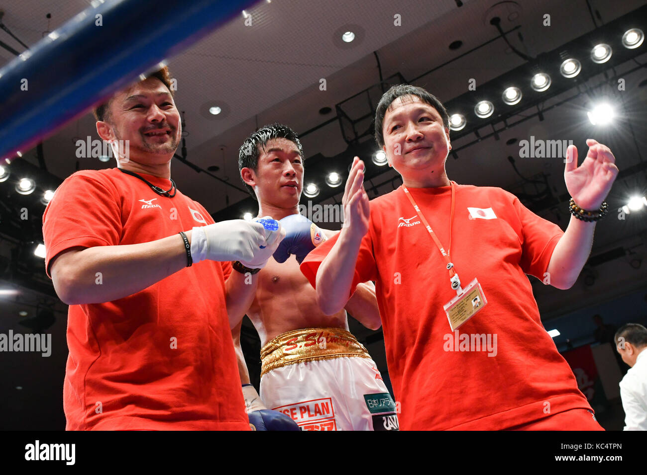Tokyo, Japan. 2nd Oct, 2017. (L-R) Koji Matsumoto, Satoshi Shimizu (JPN ...
