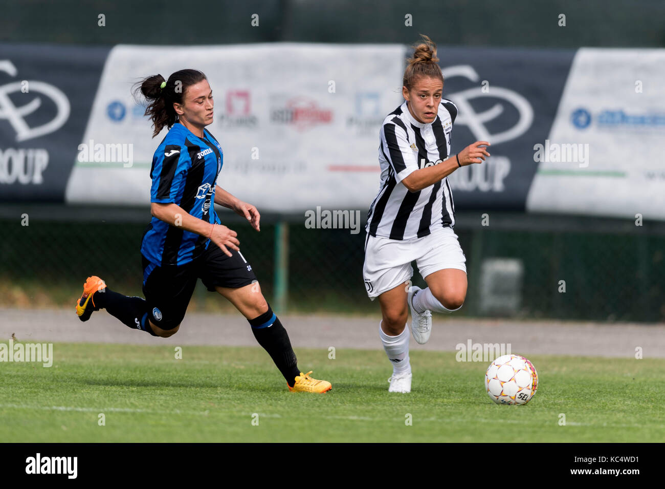Mozzanica, Italy. 30th Sep, 2017. Valeria Pirone (Mozzanica), Lisa ...