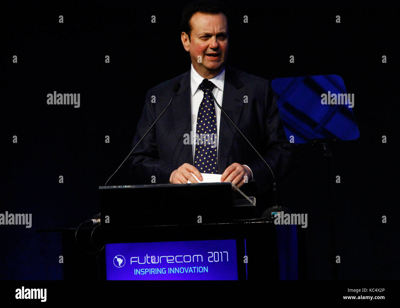 SÃO PAULO, SP - 02.10.2017: SOLENIDADE DE ABERTURA DA FUTURECOM 2017 ...