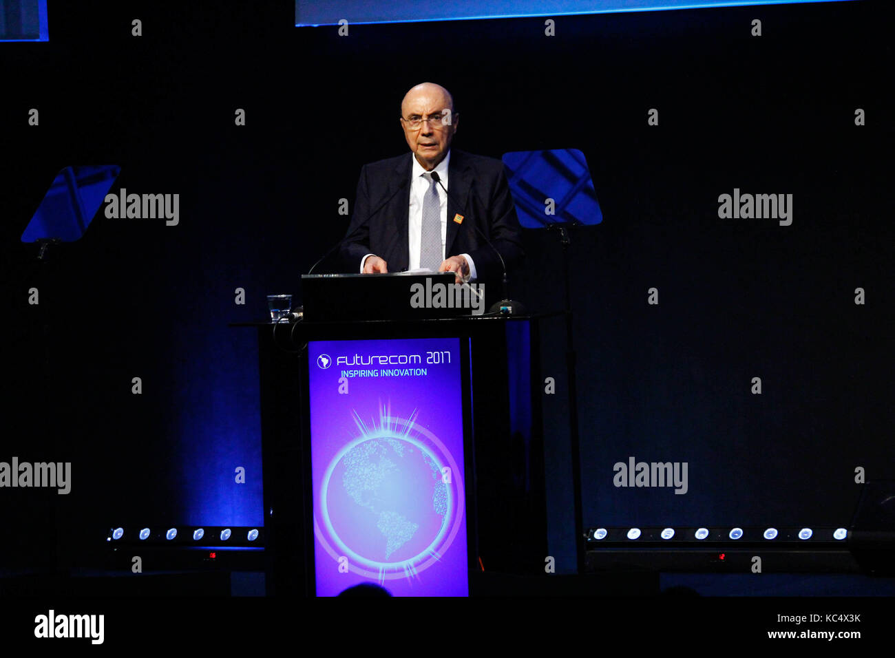 SÃO PAULO, SP - 02.10.2017: SOLENIDADE DE ABERTURA DA FUTURECOM 2017 ...