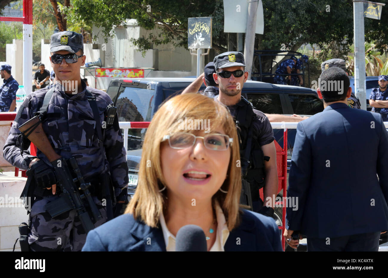 Gaza City, Gaza Strip, Palestinian Territory. 3rd Oct, 2017. An ...