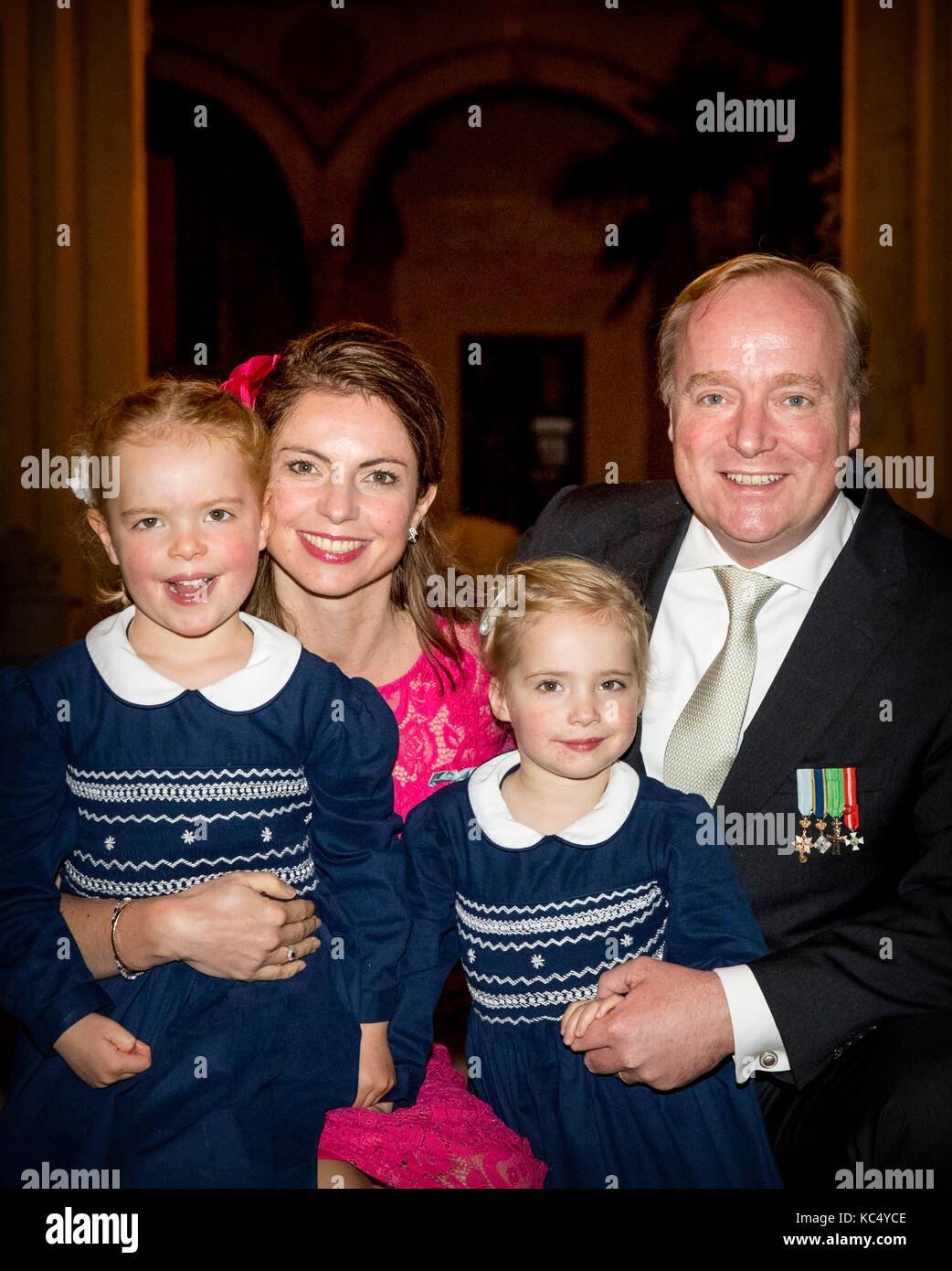 Princess annemarie bourbon parma princess cecilia hi-res stock ...